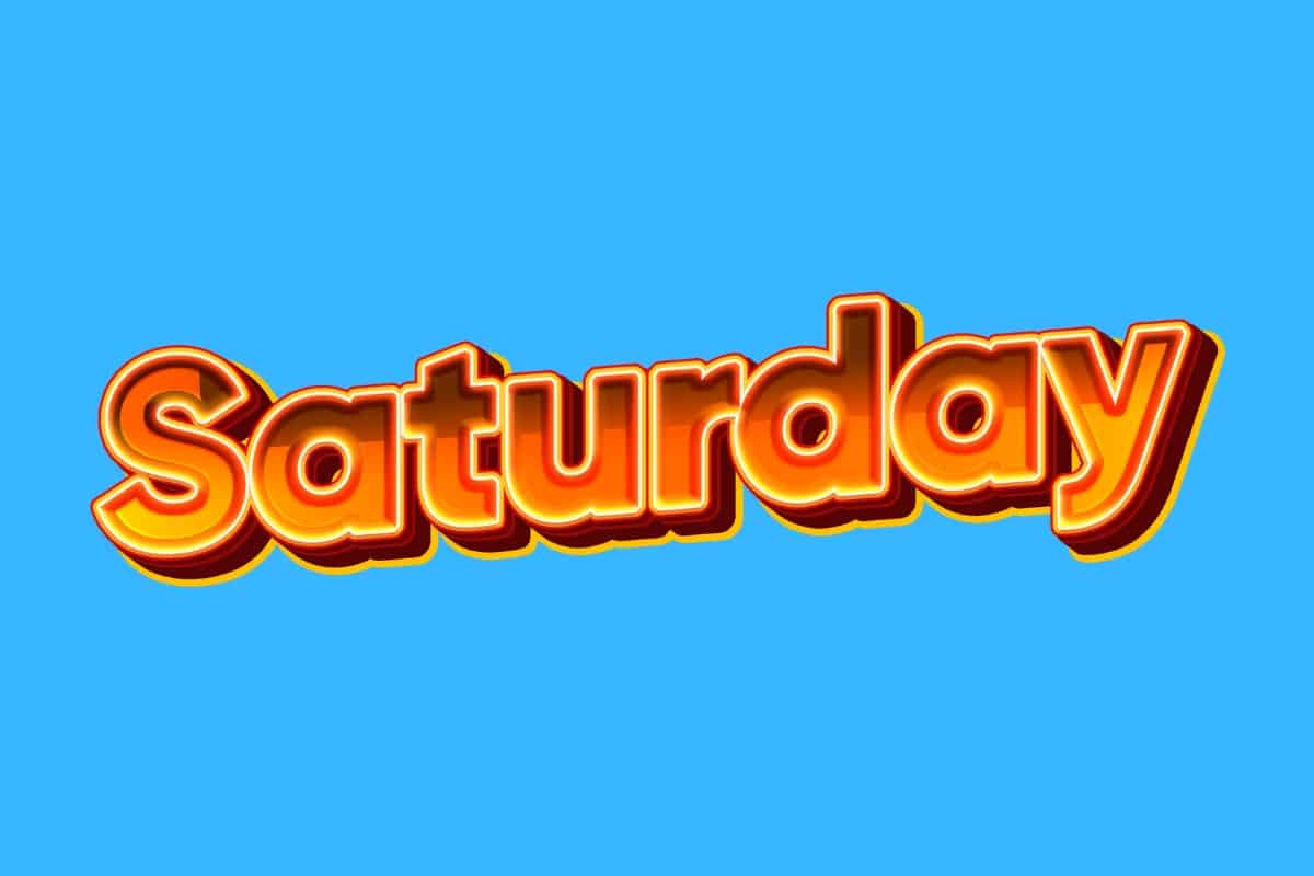 35 Funny Saturday Jokes - Here's a Joke